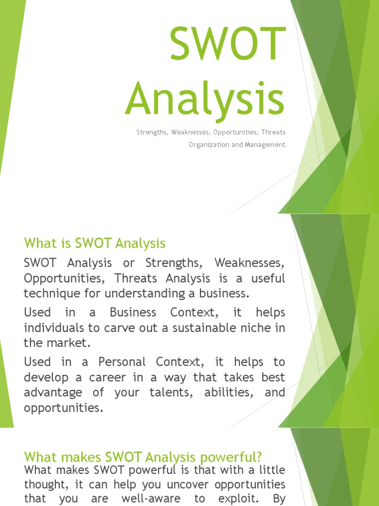 Swot Analysis | Download Free PDF | Swot Analysis | Economies