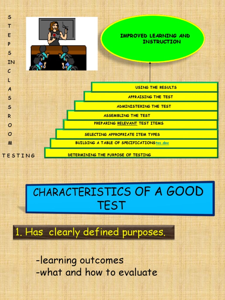 Steps in Classroom Testing | Download Free PDF | Test (Assessment ...
