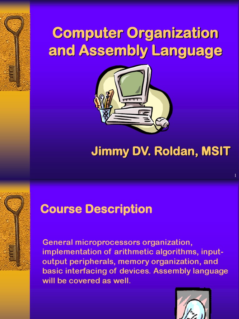 Computer Organization & Assembly Language | PDF | Computer Data Storage ...