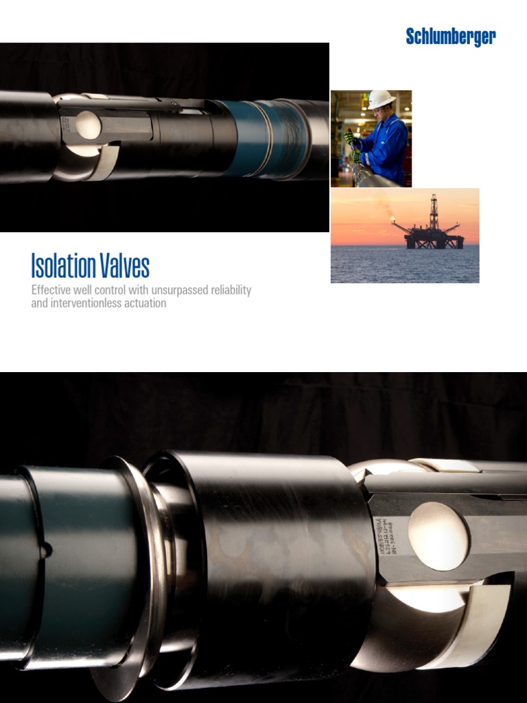 Formation Isolation Valve BR | PDF | Oil Well | Valve