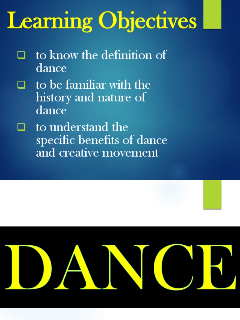 Brief History and Nature of Dance | PDF | Dances | Cardiovascular Diseases