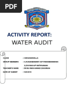 Water Usage Tracking Spreadsheet - 0 | PDF | Worksheet | Spreadsheet