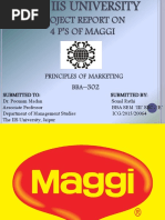 Maggi Product Life Cycle | PDF | Marketing | Business Economics