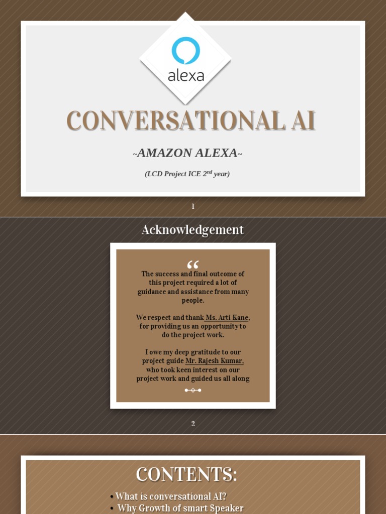 Artificial Intelligence Alexa | PDF | Amazon Echo | Artificial Intelligence