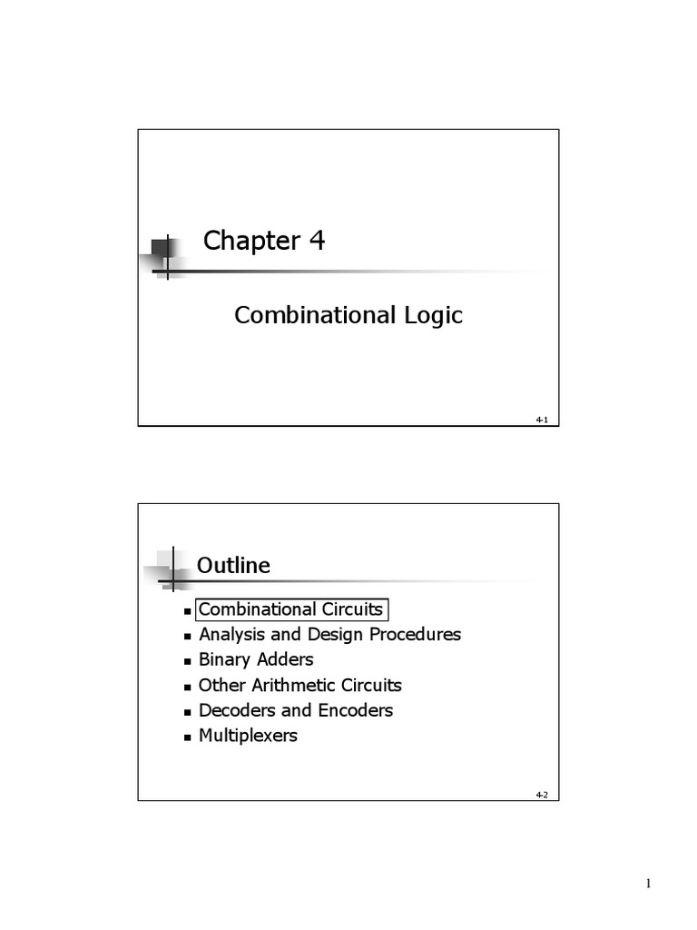 Chap 4 PDF | PDF | Logic Gate | Boolean Algebra