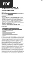 Colilert - 18 E-Coli Detection Manual | PDF | Microbiology | Bacteria