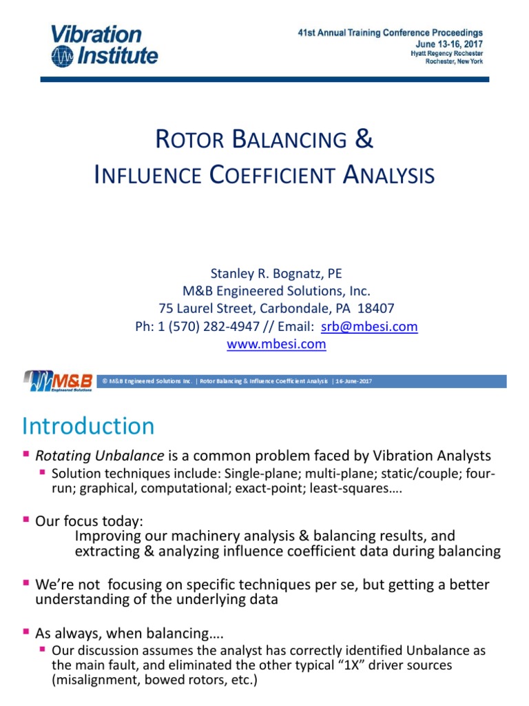 Rotor Balancing | PDF | Resonance | Physical Quantities