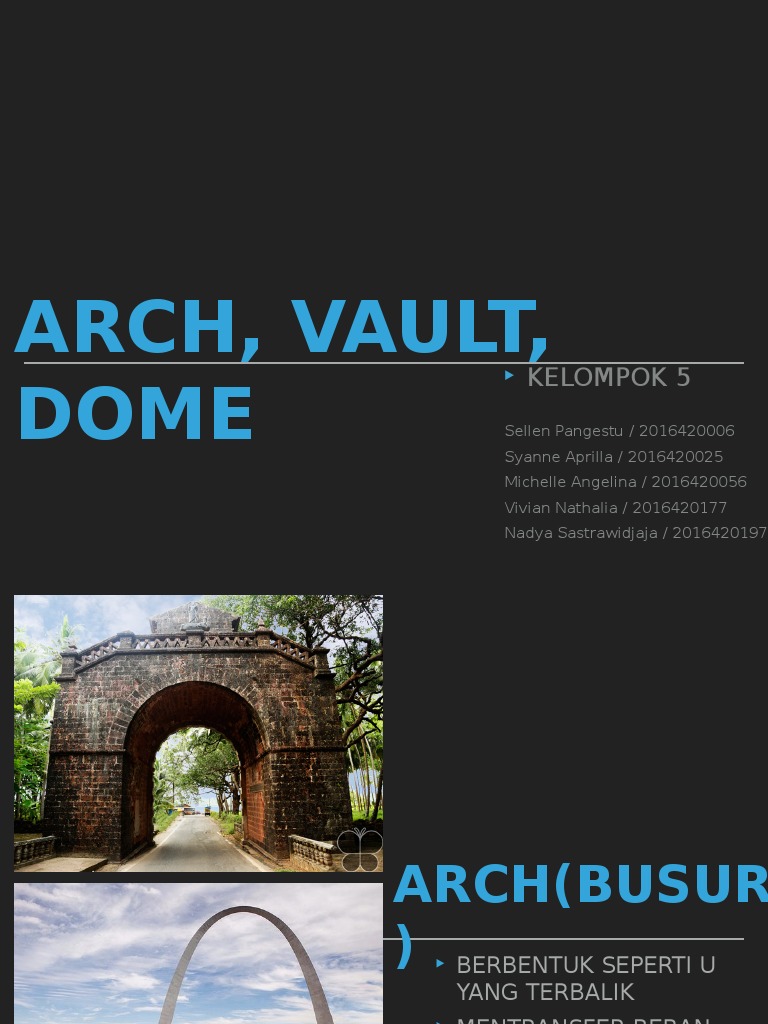SKBBL Arch Vault Dome | PDF