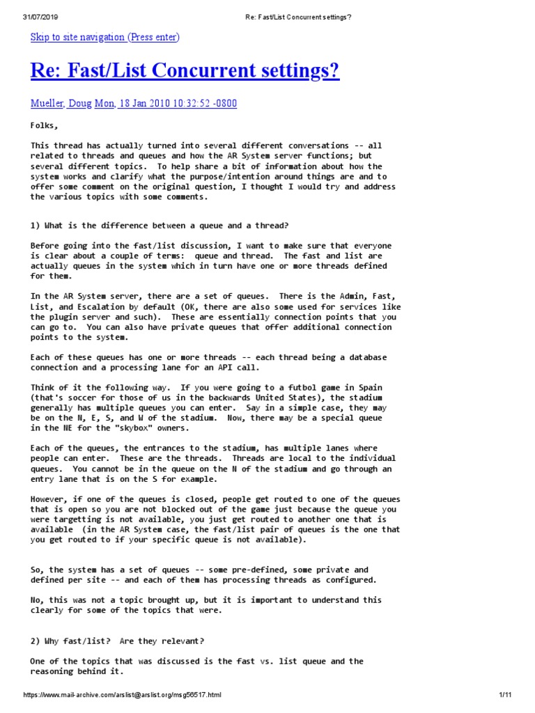 Re Fast List Concurrent Settings | PDF | Database Index | 64 Bit Computing