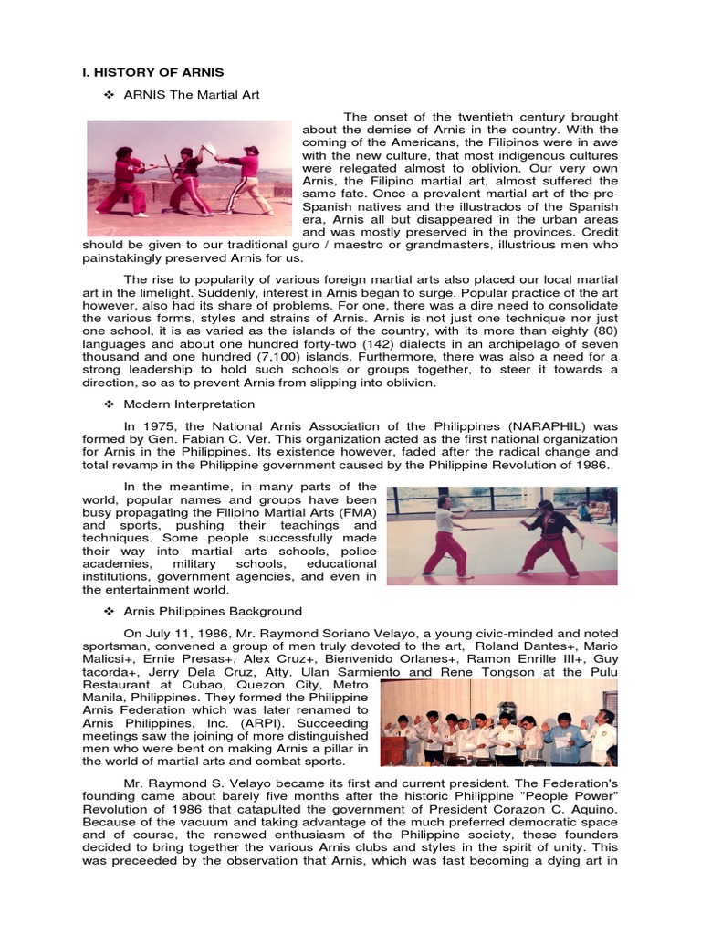 A2 Pe Arnis | PDF | Referee | Sports