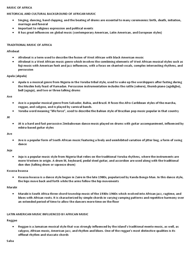 Mapeh Music | Download Free PDF | Hip Hop Music | Reggae