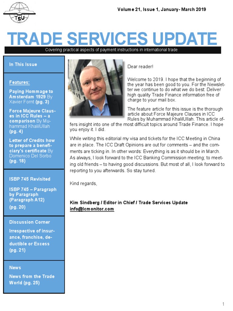 Force Majeure Clauses in ICC Rules 1559904833 PDF | PDF | Letter Of ...