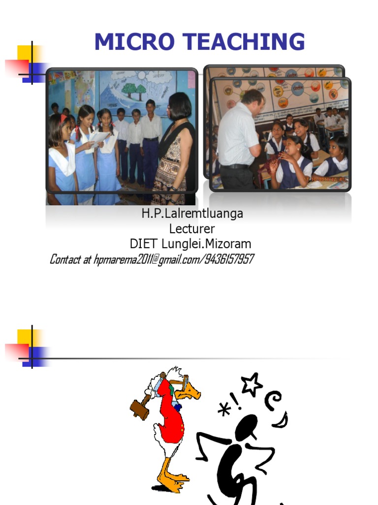 Microteaching Presentation by HP | PDF | Reinforcement | Teachers