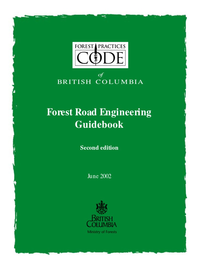 Forest Road Engineering Guidebook | PDF | Surveying | Road