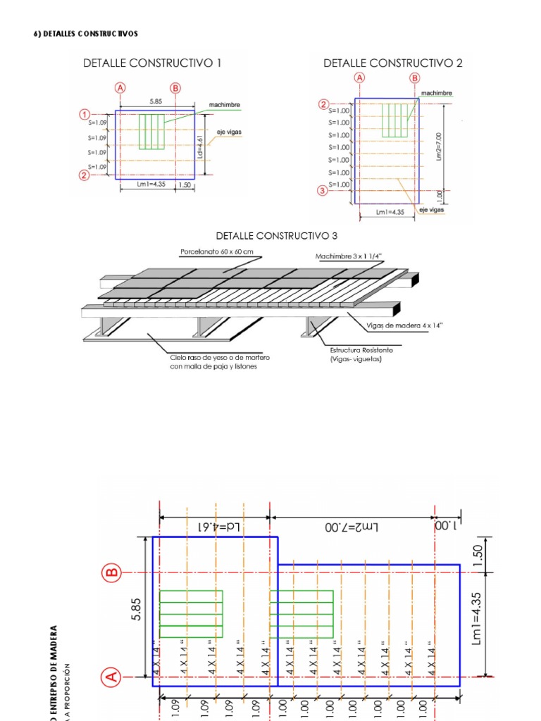 Detalles Constructivos Entrepisos | PDF