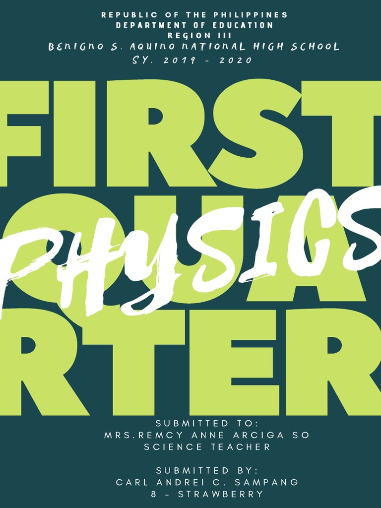 First Quarter PDF | PDF