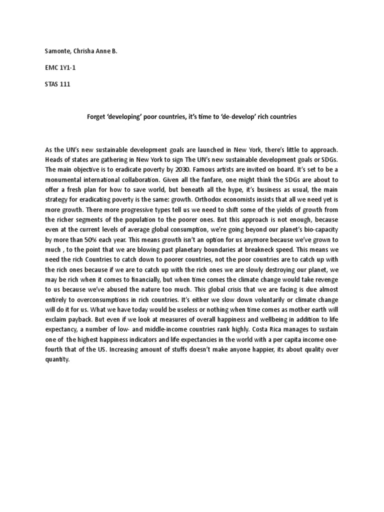 Samonte Article Review (EMC1Y1 1) | PDF