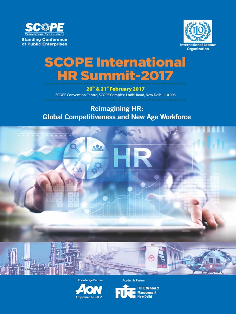 SCOPE International HR Summit-2017: Reimagining HR: Global ...