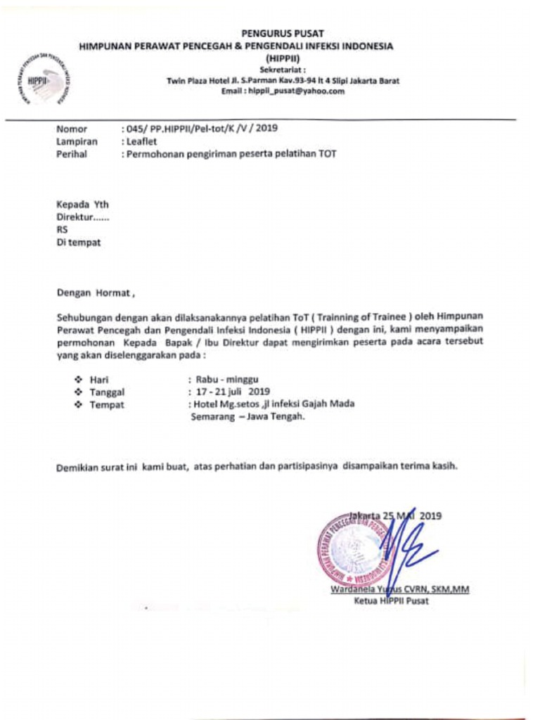 Brosur Tot Ppi Angk. Vii Hippii Jateng Full | PDF