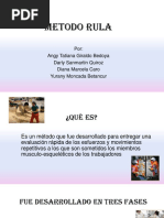 Práctica 4. Metodo Rula | PDF | Factores humanos y ergonomía
