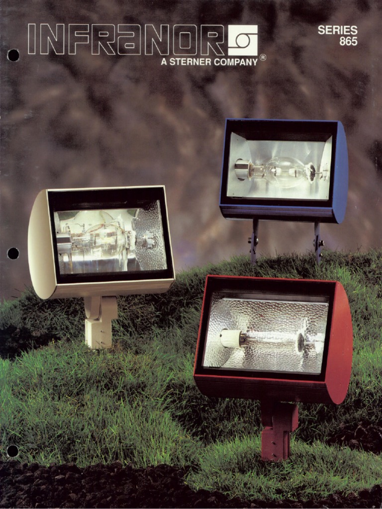 Sterner Infranor 865 Series Brochure 1991 | PDF