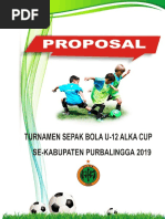 PROPOSAL Turnamen Sepakbola | PDF | Olahraga & Rekreasi