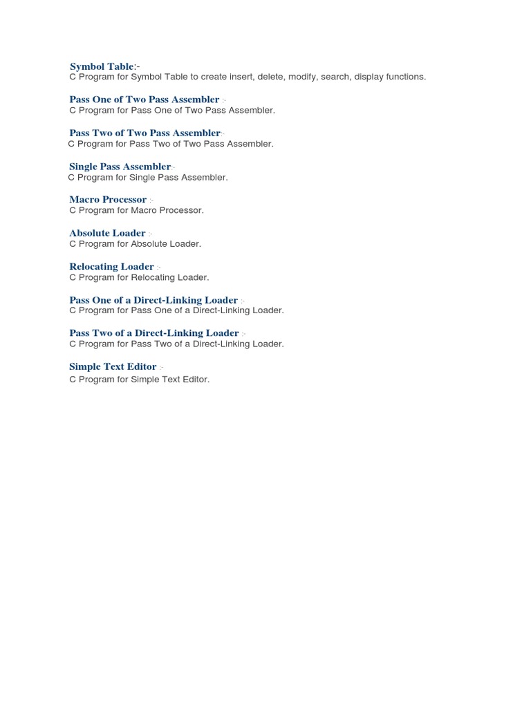 System Software Lab | PDF | Assembly Language | C (Programming Language)