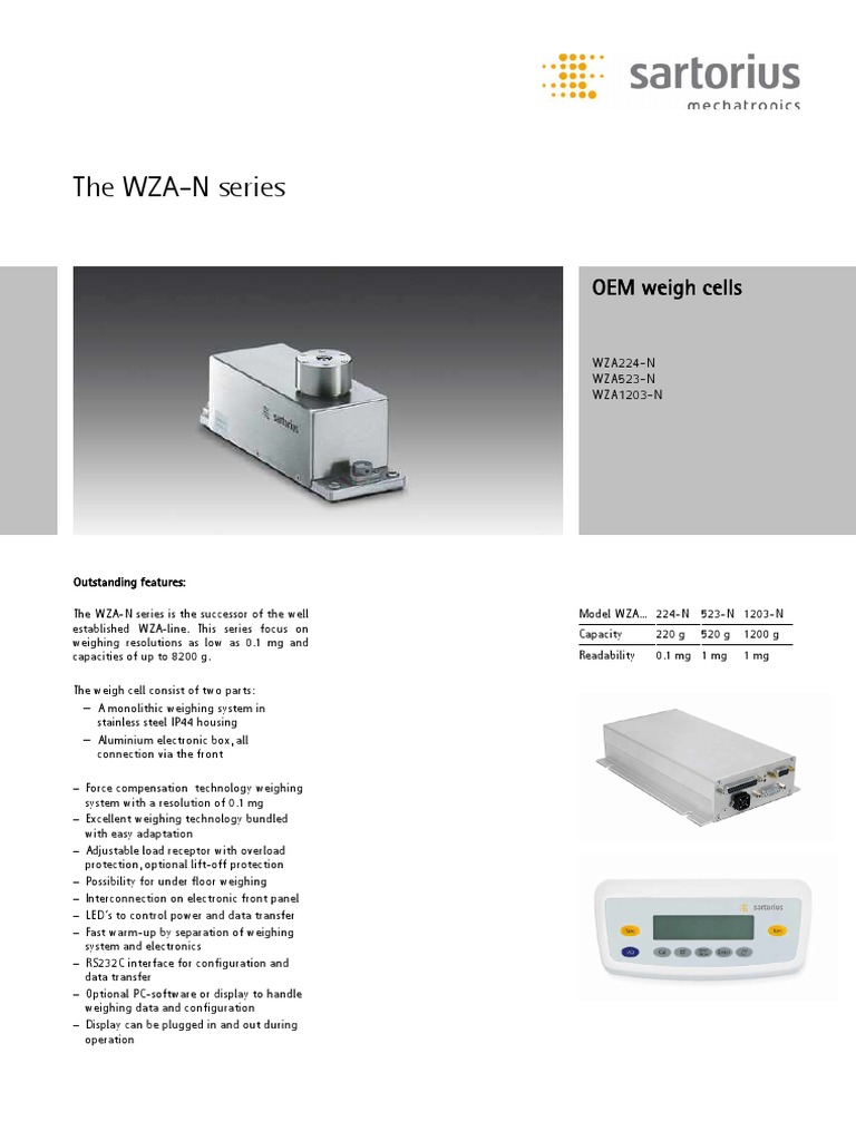 Datasheet en Ds Wza224 n Wza523 n Wza1203 n e | Power Supply | Electronics