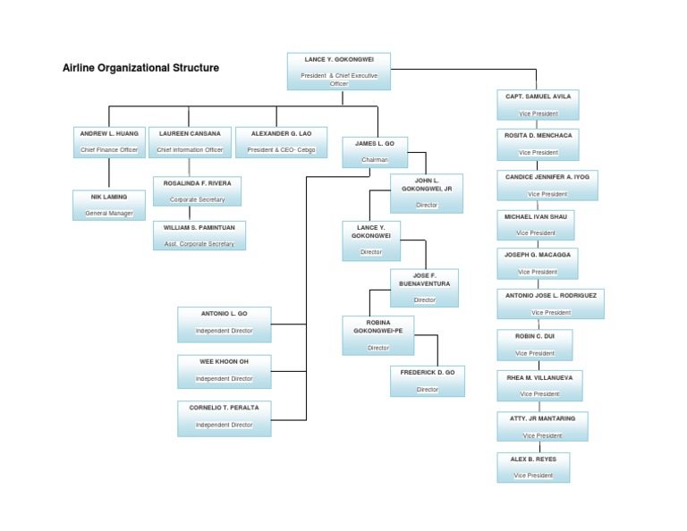 Org. Chart Cebpac | PDF | Leadership | Business