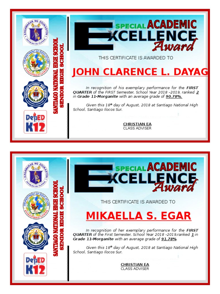 John Clarence L. Dayag: Mikaella S. Egar | PDF