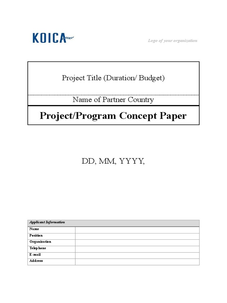 PCP Template 2021 | PDF | Project Management | Business