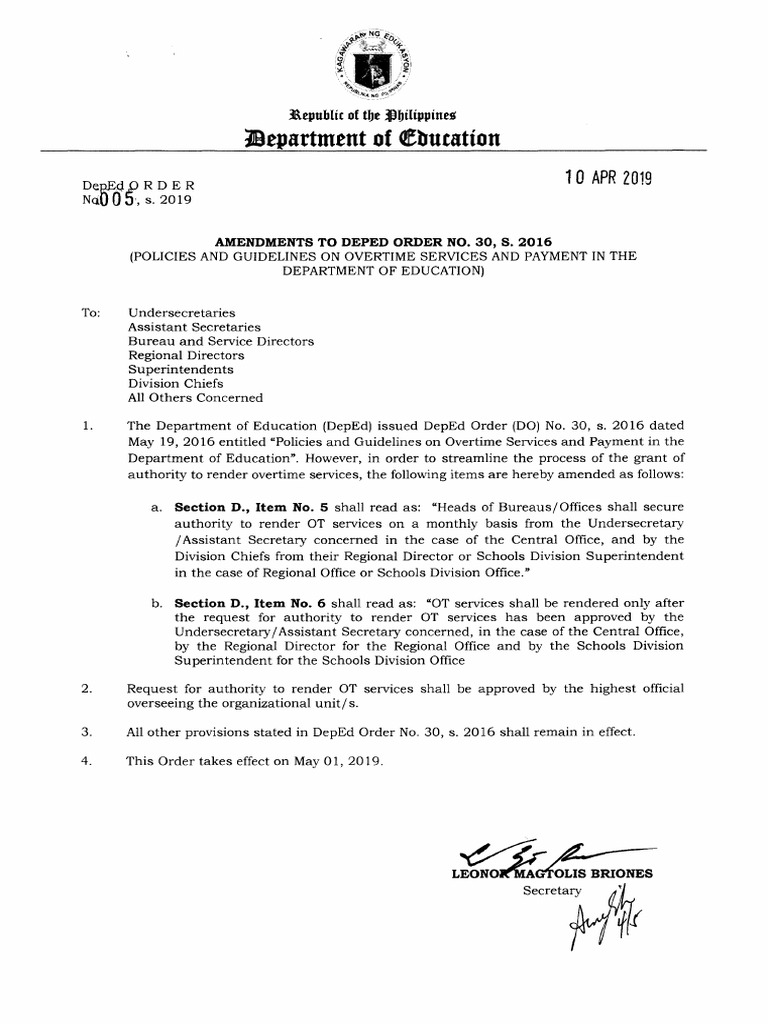 Overtime Pay Memo PDF | PDF