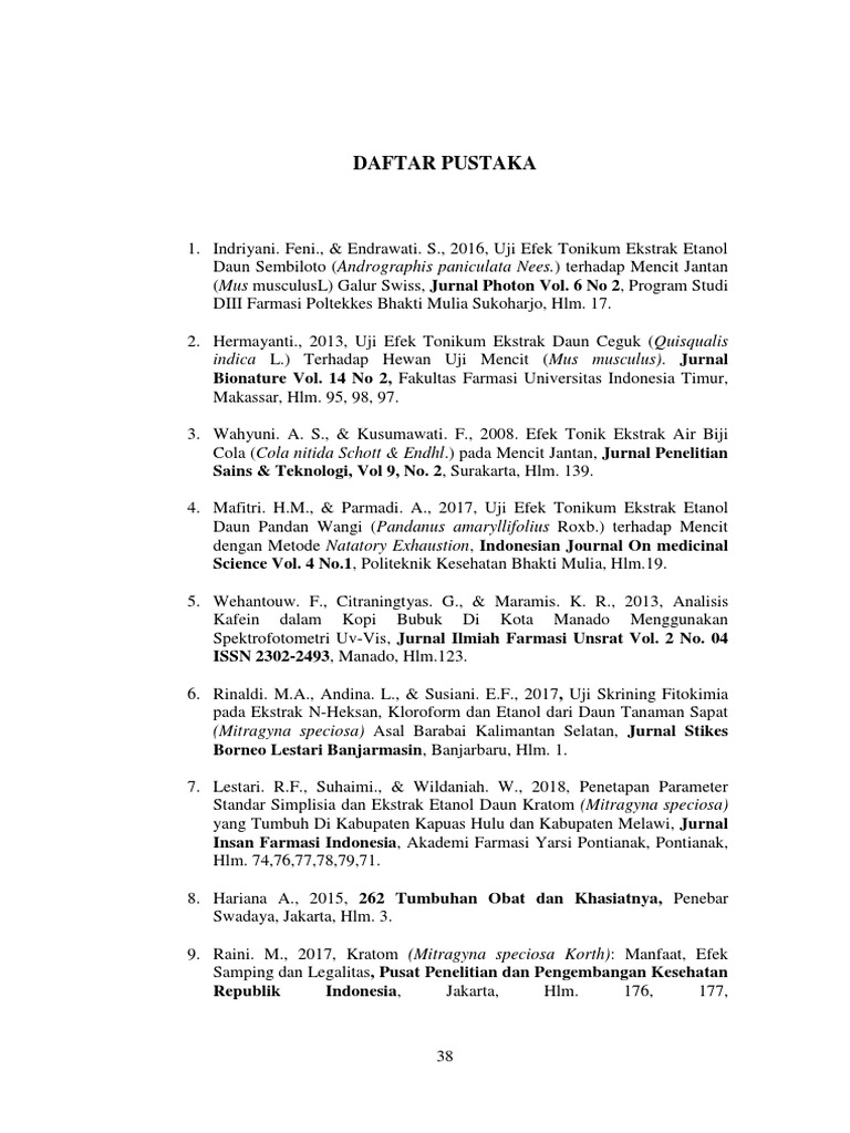 12 Dapus Proposal | PDF