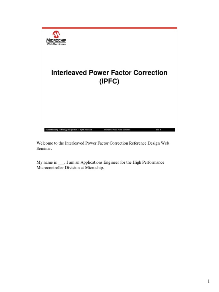 Interleaved Power Factor Correction (IPFC) | PDF | Ac Power | Rectifier