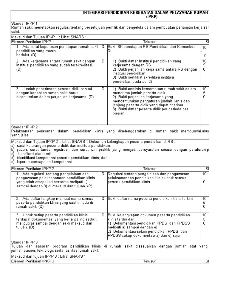 Form RTL Pokja Ipkp | PDF