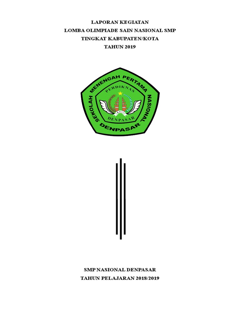 Proposal Dan LPJ OSN 2019 | PDF