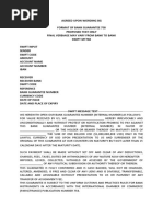 Bank Guarantee Application Form | PDF | Shelf Life | Bonds (Finance)