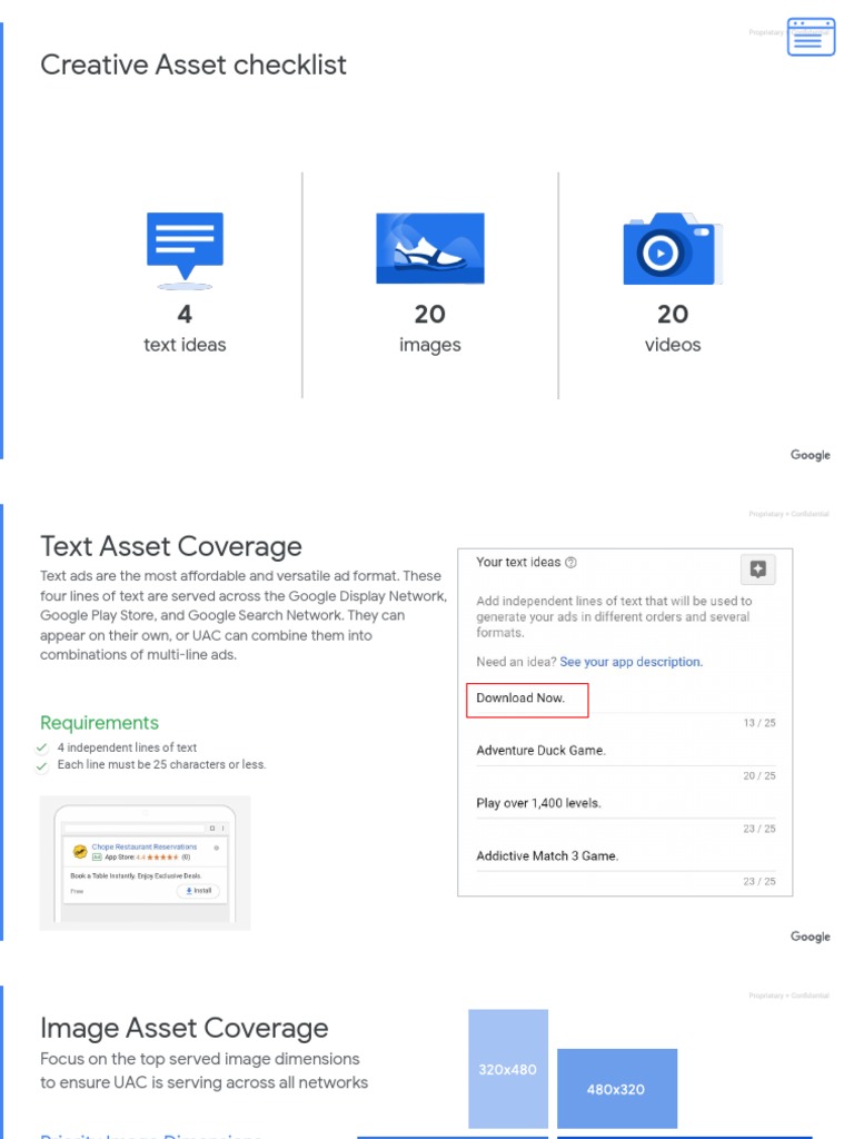 Ad Creative Asset Guidelines | PDF