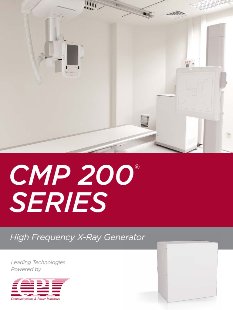 Cpi - Cpi1004 Cmp200 Brochure e FNL CRPD | PDF | Radiography | Central ...