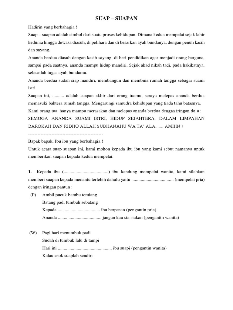 Suap Suapan | PDF | Agama & Spiritualitas