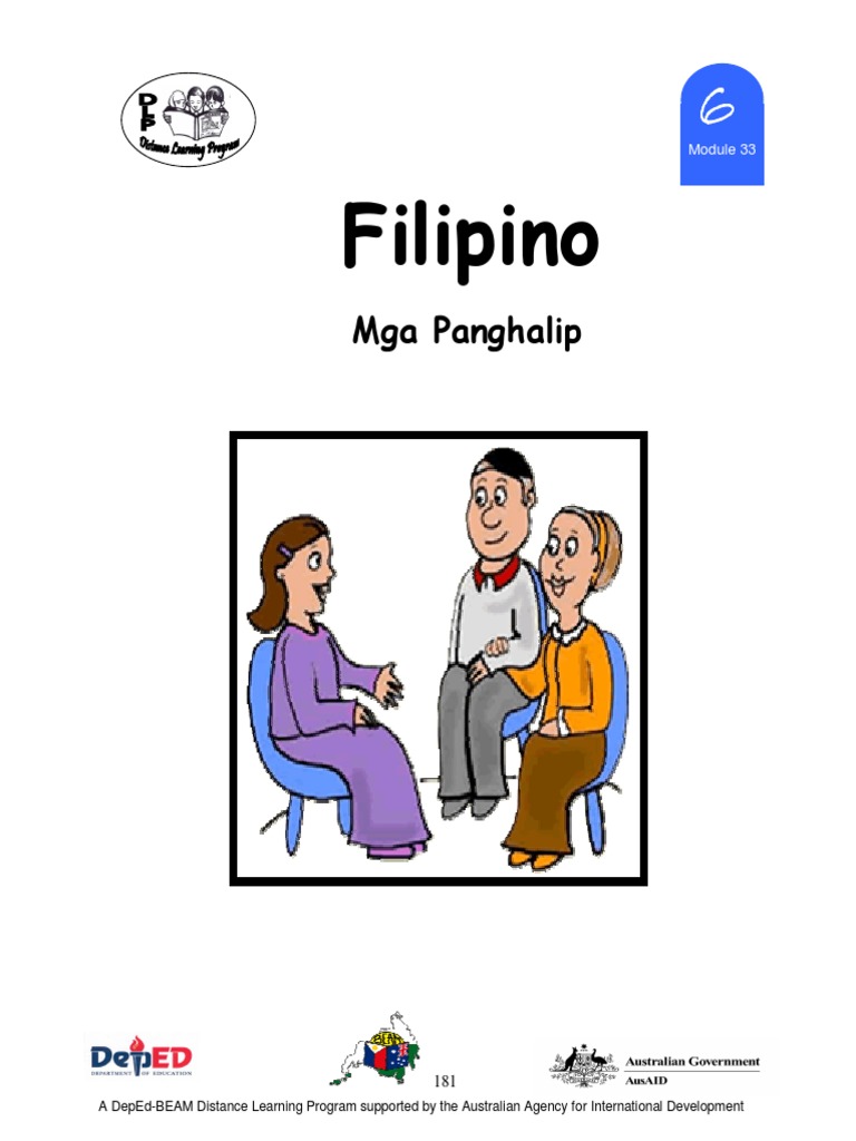 Filipino 6 DLP 33 - Mga Panghali | PDF