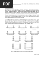 Mabey Universal Super Panel Bridge Design Data | PDF | Bridge | Axle