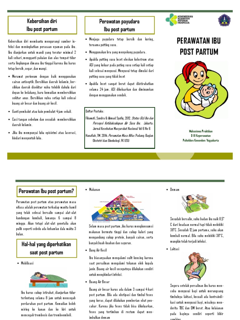 Leaflet Post Partum | PDF