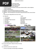 Class 5 EVS Worksheet: Earthquake Insights | PDF | Natural Disasters ...