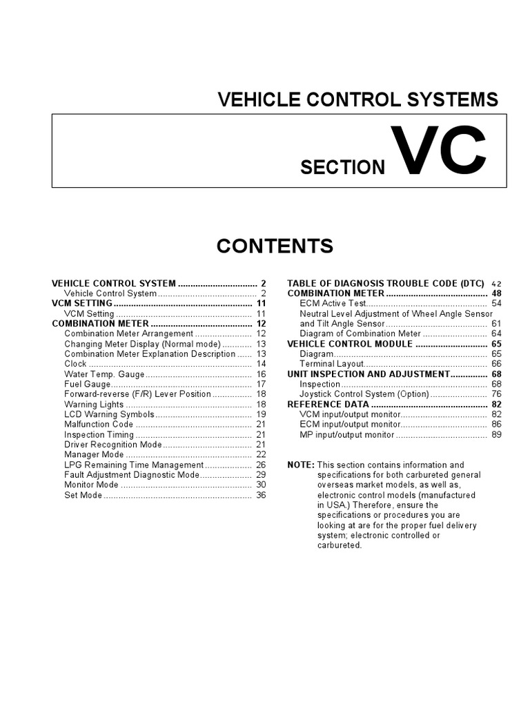 Vehicle Control Systems | Download Free PDF | Transmission (Mechanics ...