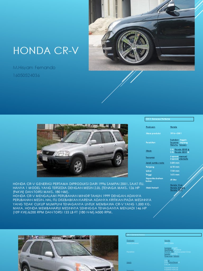 Honda CR-V | PDF