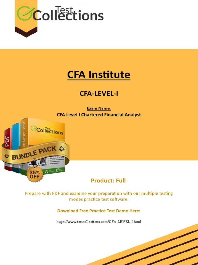 Test Collections CFA-Level-I Question Bank PDF | Download Free PDF ...