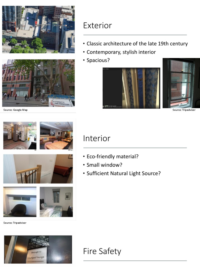 19th Century Architecture & Safety Features | PDF