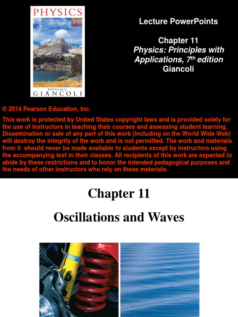 Lecture Powerpoints: Physics: Principles With Applications, 7 Edition | PDF | Waves | Resonance