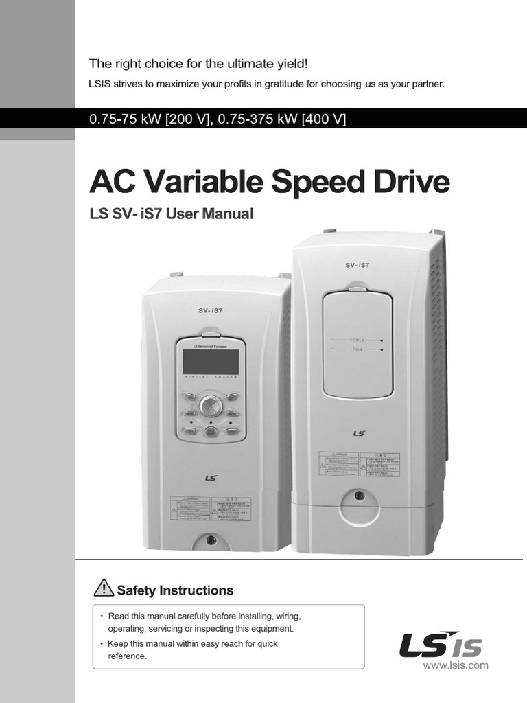 Is7 Manual 201906 PDF | PDF | Power Inverter | Power Supply